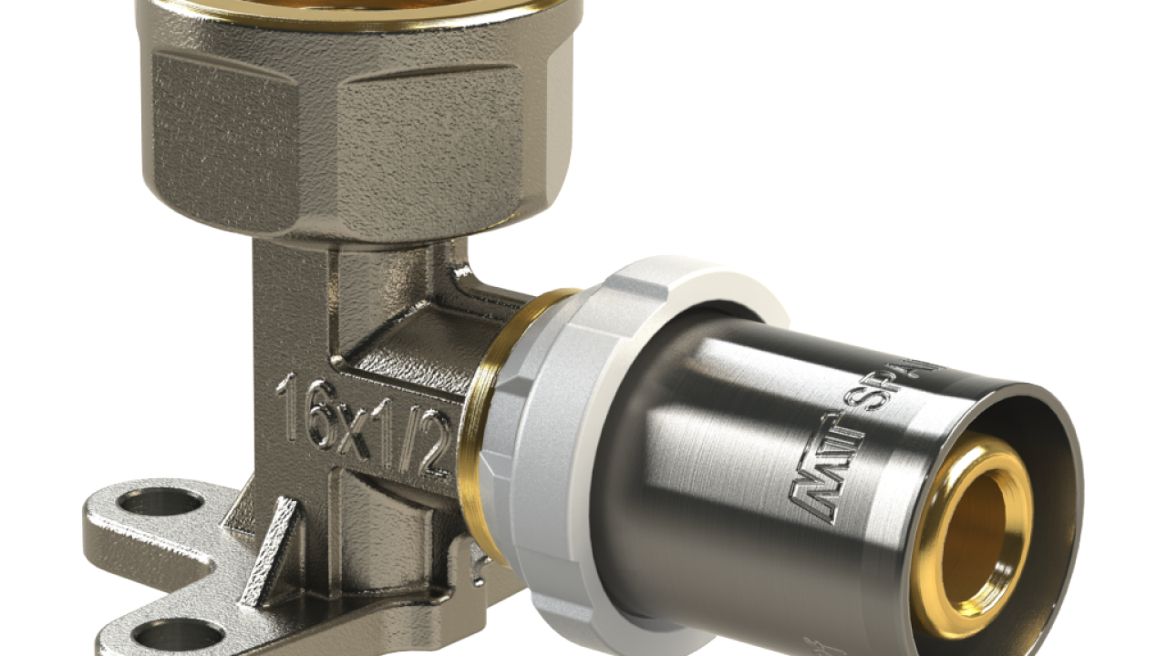 Pers muurplaat 1/2''x20mm - Toppex